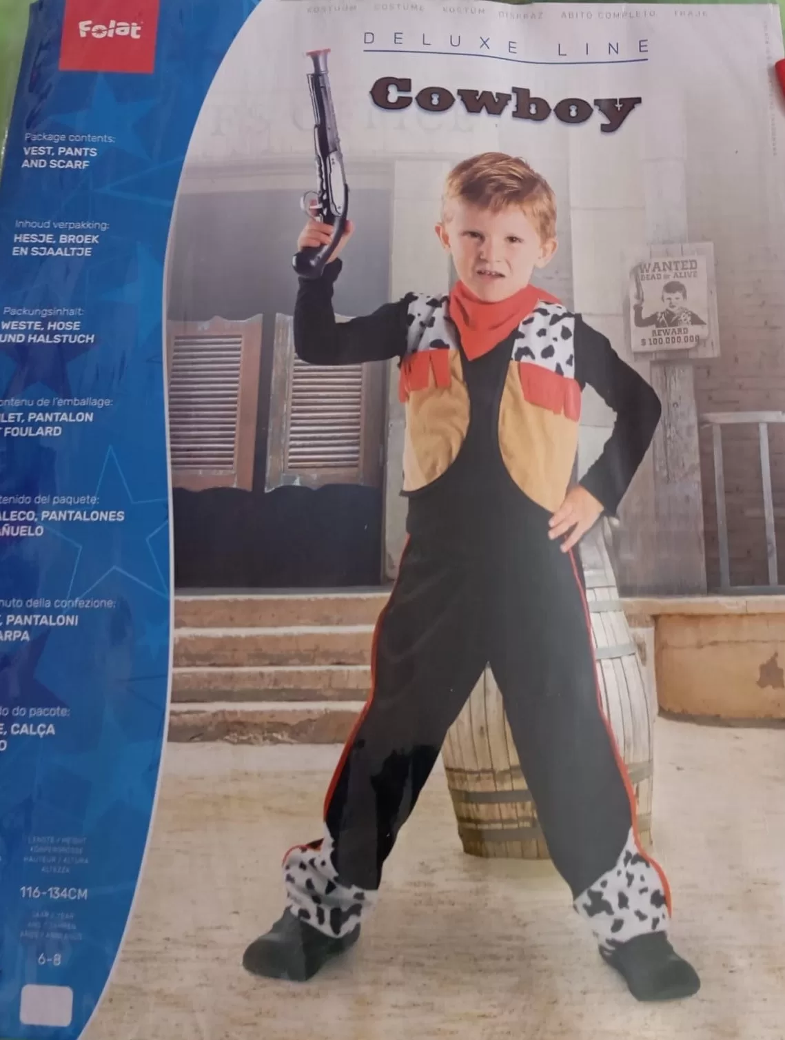 Cowboy 3-5 years - A&B Party Paradise