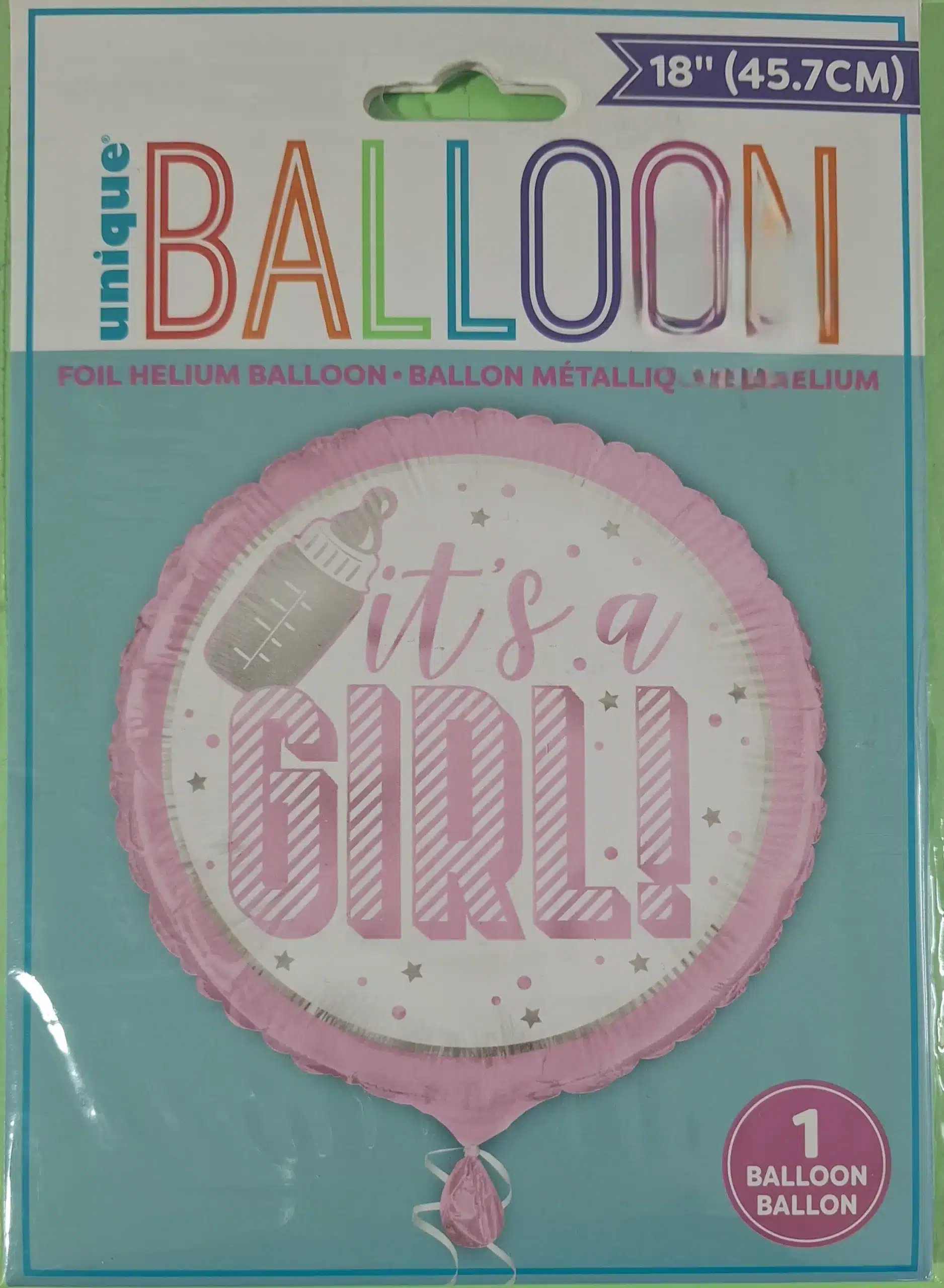 It's a girl helium balloon - A&B Party Paradise